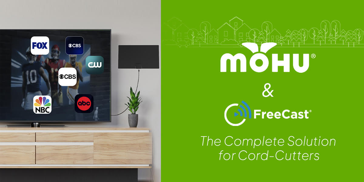 FreeCast forms business pact with antenna maker Mohu