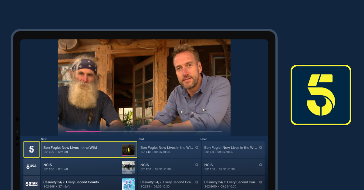 Paramount relaunches Five app, adds FAST channels